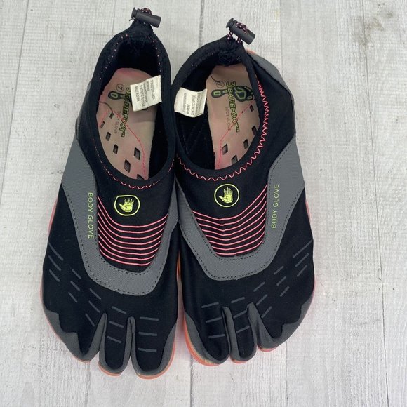 Body Glove | Shoes | 3t Body Glove Women Barefoot Pink Black Gray 3 Toe ...